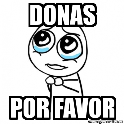 Meme Por favor - donas por favor - 25161739