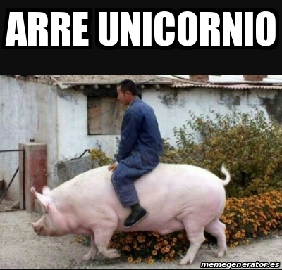 Meme Personalizado - arre unicornio - 25216658