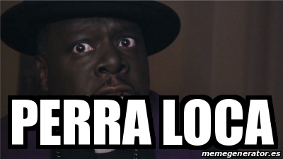 Meme Personalizado - Perra loca - 25247047