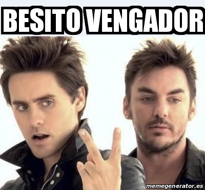 Meme Personalizado - BESITO VENGADOR - 25313166