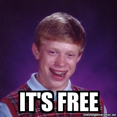 Meme Bad Luck Brian - It's free - 25359012