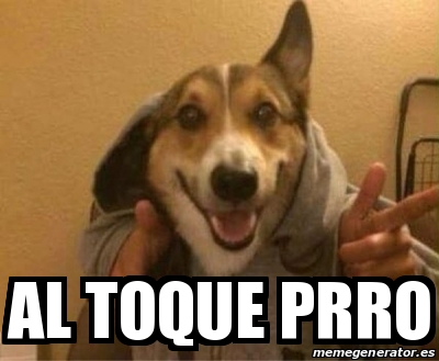 Meme Personalizado - Al toque prro - 25366026