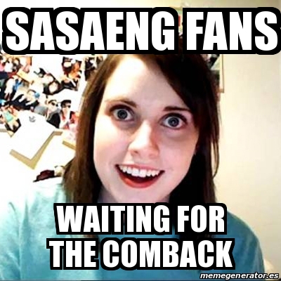 Meme Overly Attached Girlfriend - Sasaeng fans waiting for the comback ...