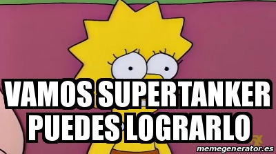 Meme Personalizado - vamos supertanker puedes lograrlo - 25393041