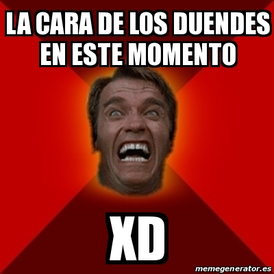 Meme Arnold - la cara de los duendes en este momento Xd - 25040075