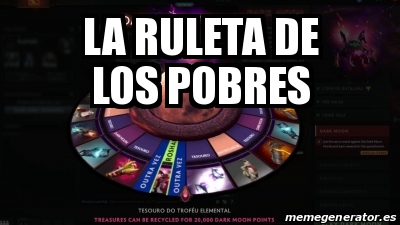 Meme Personalizado - la ruleta de los pobres - 25504250
