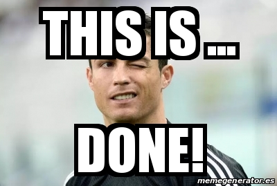 Meme Personalizado - this is ... done! - 25509657