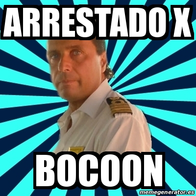 Meme Francesco Schettino - arrestado x bocoon - 25516402
