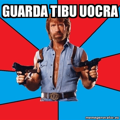Meme Chuck Norris - guarda tibu UOCRA - 25065635