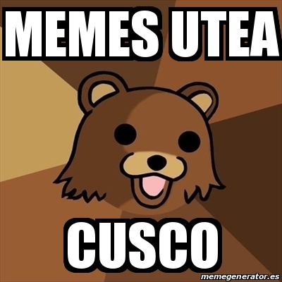 Meme Pedobear - MEMES UTEA CUSCO - 25638608