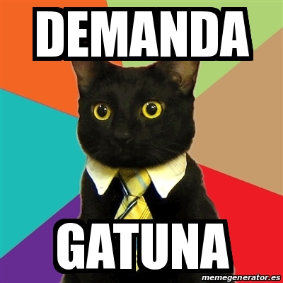 Meme Business Cat - Demanda Gatuna - 25795251