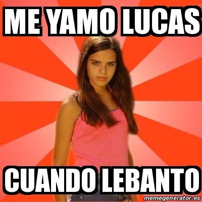 Meme Jealous Girl - me yamo lucas cuando lebanto - 25905504
