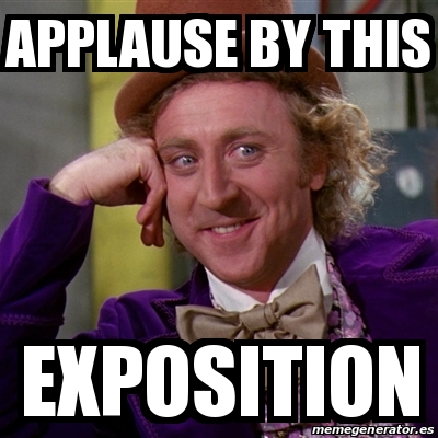 Meme Willy Wonka - applause by this exposition - 26443080