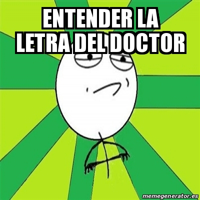 Meme Challenge Accepted - entender la letra del doctor - 26630486