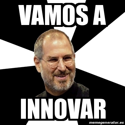 Meme Steve Jobs - vamos a innovar - 27351008