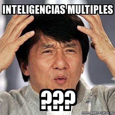 Meme Jackie Chan - INTELIGENCIAS MULTIPLES ??? - 27398373