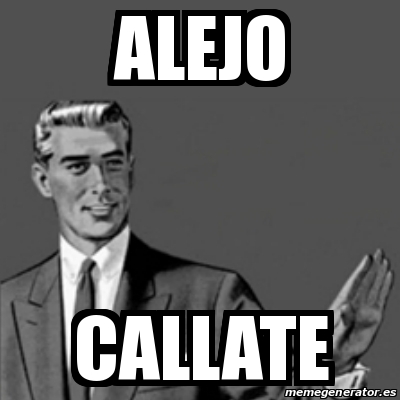 Meme Correction Guy - alejo callate - 27600778