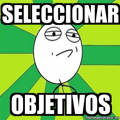 Meme Challenge Accepted - seleccionar objetivos - 27860979