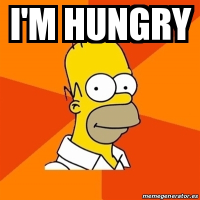 Meme Homer - I'm hungry - 28104359