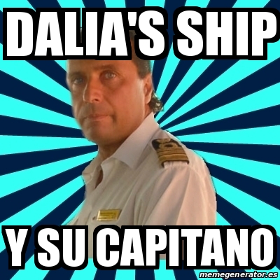 Meme Francesco Schettino - DALIA'S SHIP Y SU CAPITANO - 28133865