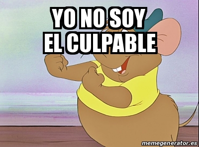 Meme Personalizado - YO NO SOY EL CULPABLE - 28153357
