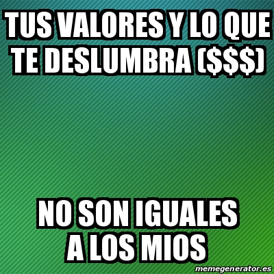 Memes Con Valores