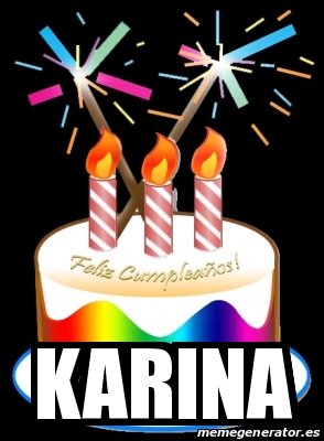 Meme Personalizado - Karina - 28221163