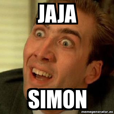 Meme No me digas - Jaja Simon - 28252817