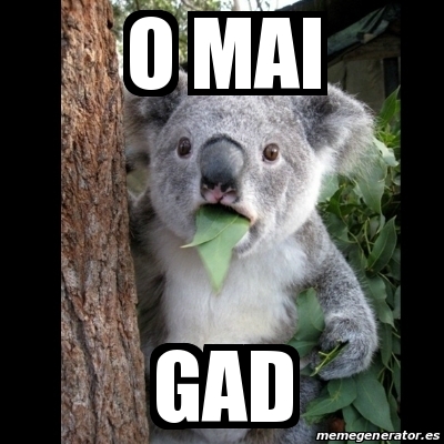 Meme Koala - O MAI GAD - 28282386