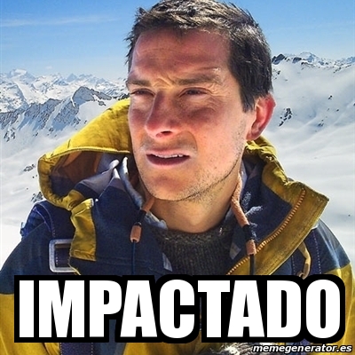 Meme Bear Grylls - impactado - 28297626