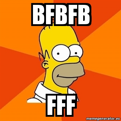 Meme Homer - bfbfb fff - 28343081
