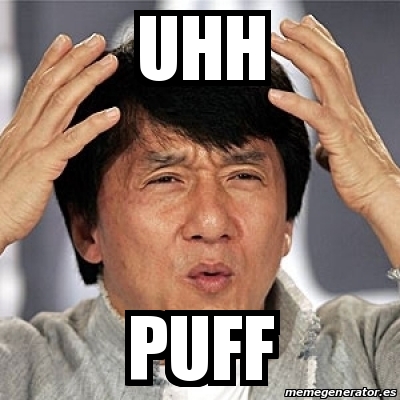 Meme Jackie Chan - uhh puff - 28053826