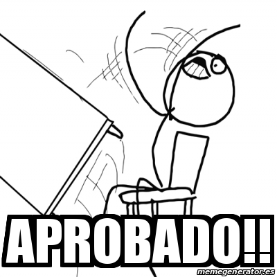 Meme Desk Flip Rage Guy - APROBADO!! - 28510425