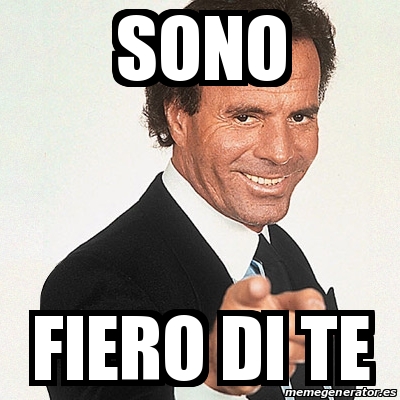 Meme Julio Iglesias - sono fiero di te - 28880784