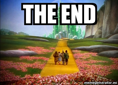 Meme Personalizado - The End - 28888245