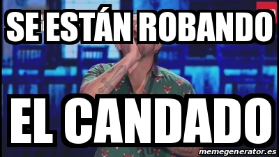 Meme Personalizado - Se estÃ¡n robando el candado - 28888667
