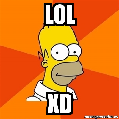Meme Homer - Lol xd - 28912781
