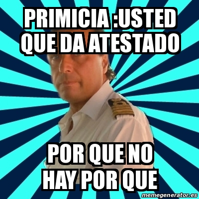 Meme Francesco Schettino - primicia :usted que da atestado por que no ...