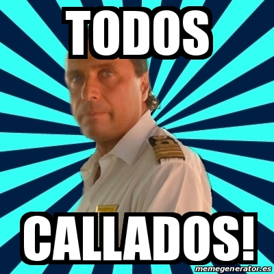 Meme Francesco Schettino - todos callados! - 28983150