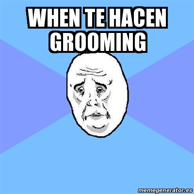 Meme Okay Guy - WHEN TE HACEN GROOMING - 29168455