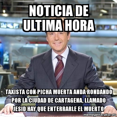 Meme Matias Prats - noticia de ultima hora taxista con picha muerta ...