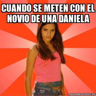 Meme Jealous Girl - cuando se meten con el novio de una daniela - 29239419