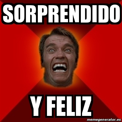 Meme Arnold - sorprendido y feliz - 29336582