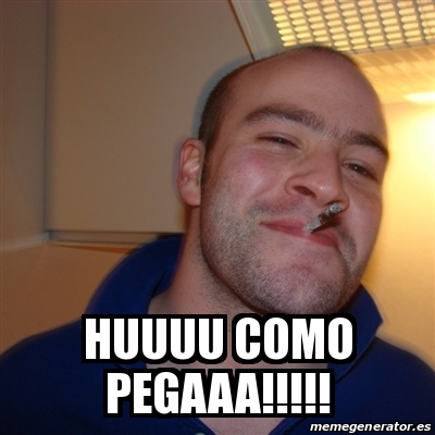Meme Greg - huuuu como pegaaa!!!!! - 29412039