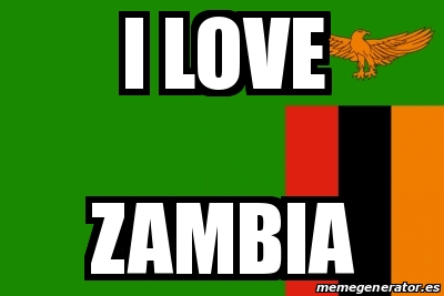 Meme Personalizado - I Love Zambia - 29625265