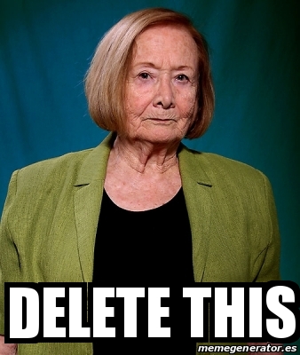 Meme Personalizado - delete this - 29696466