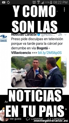 Meme Personalizado - Y como son las Noticias en tu pais - 29770499