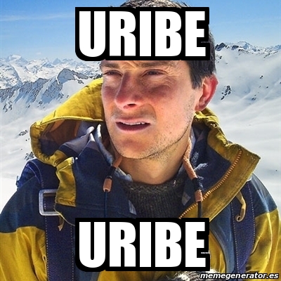 Meme Bear Grylls - Uribe Uribe - 29784789