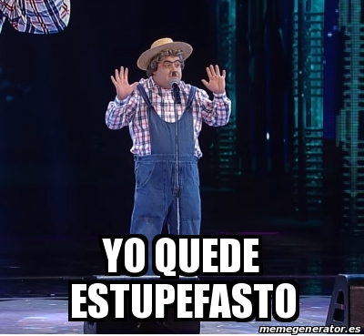 Meme Personalizado - yo quede estupefasto - 29790908