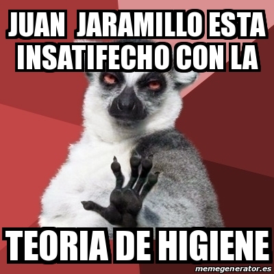 Meme Chill Out Lemur - JUAN JARAMILLO ESTA INSATIFECHO CON LA TEORIA DE ...